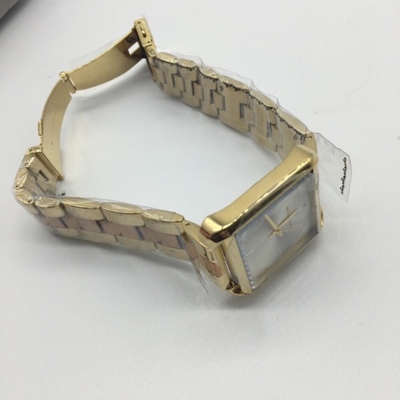 Michael Kors | Accessories | Michael Kors Lake White Dial Ladies Gold ...